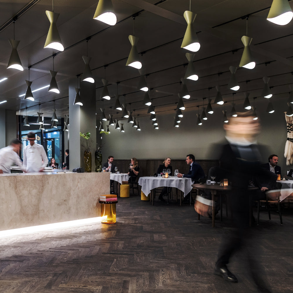 Captivating Ambiance: NINOTCHKA Pendants and DIVAN 2 Light Up Ghrelin