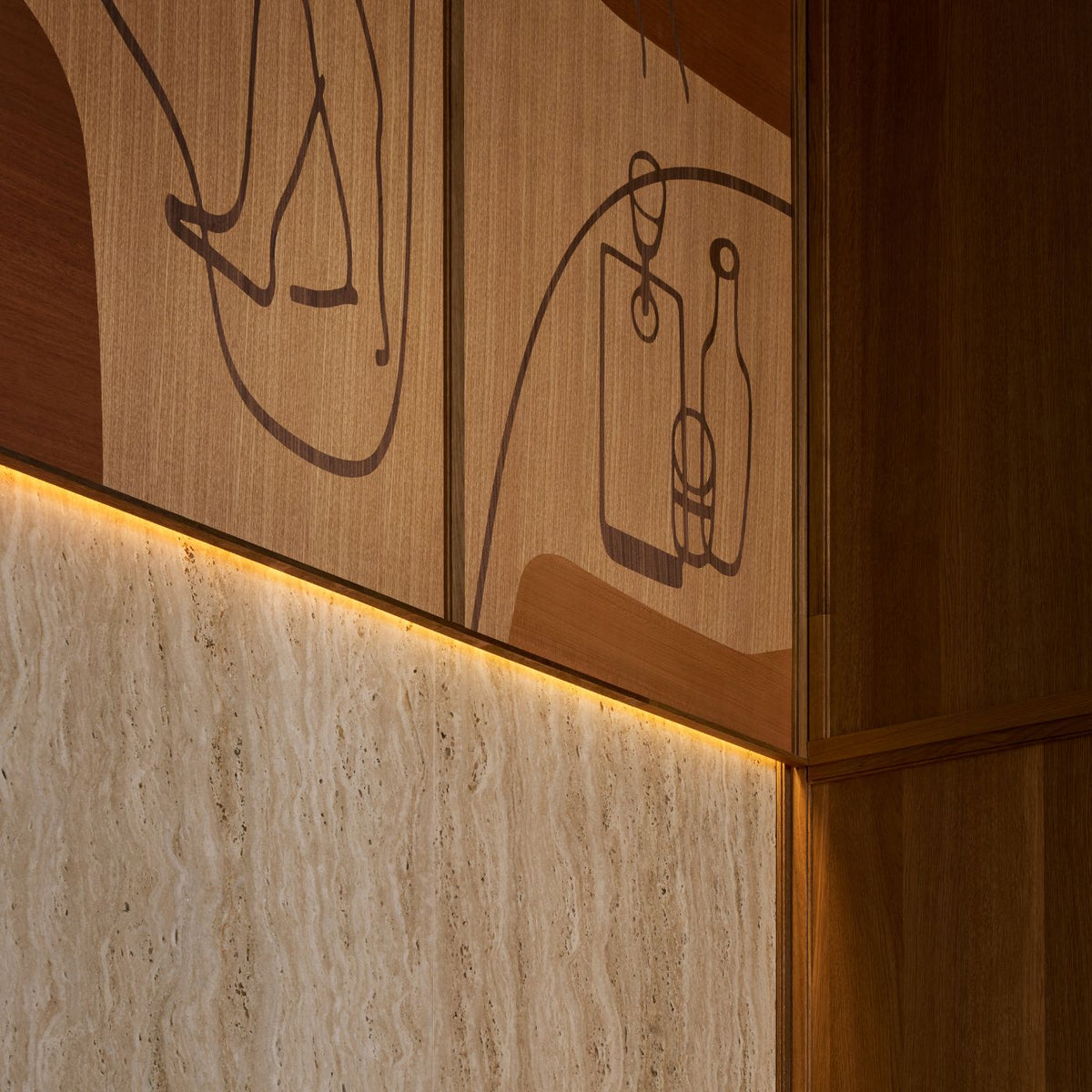 RYFF Wall 400 wall lamp | Black and brass | LYFA